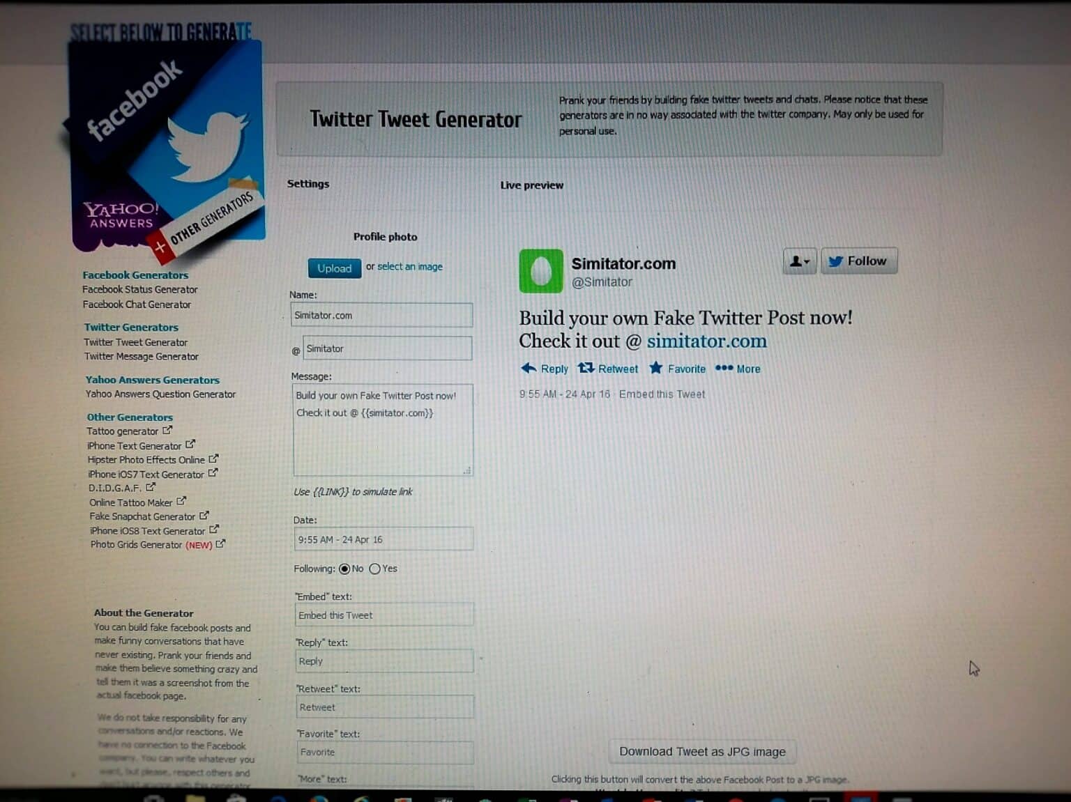 8 Fake Tweet Generator Sites [Best Of The Year 2024]