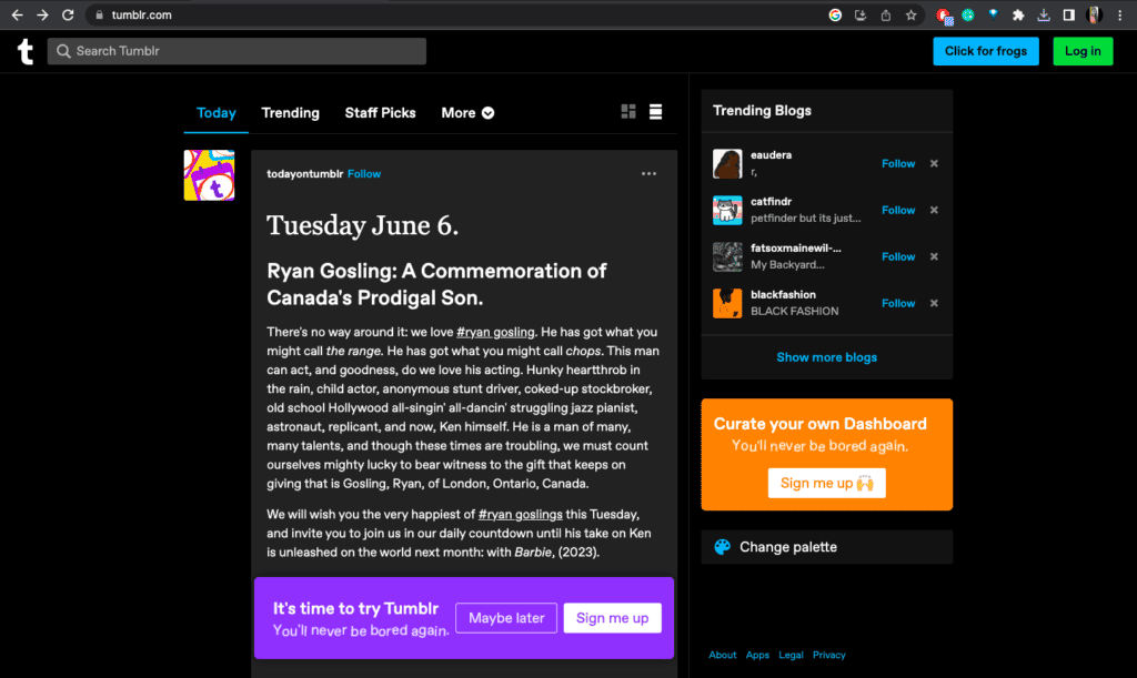 Tumblr Blog Only Opens In Dashboard | 4 Quick Fixes