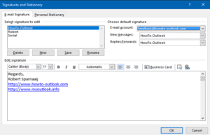 How to Update the Outlook Signature? Easy tutorial