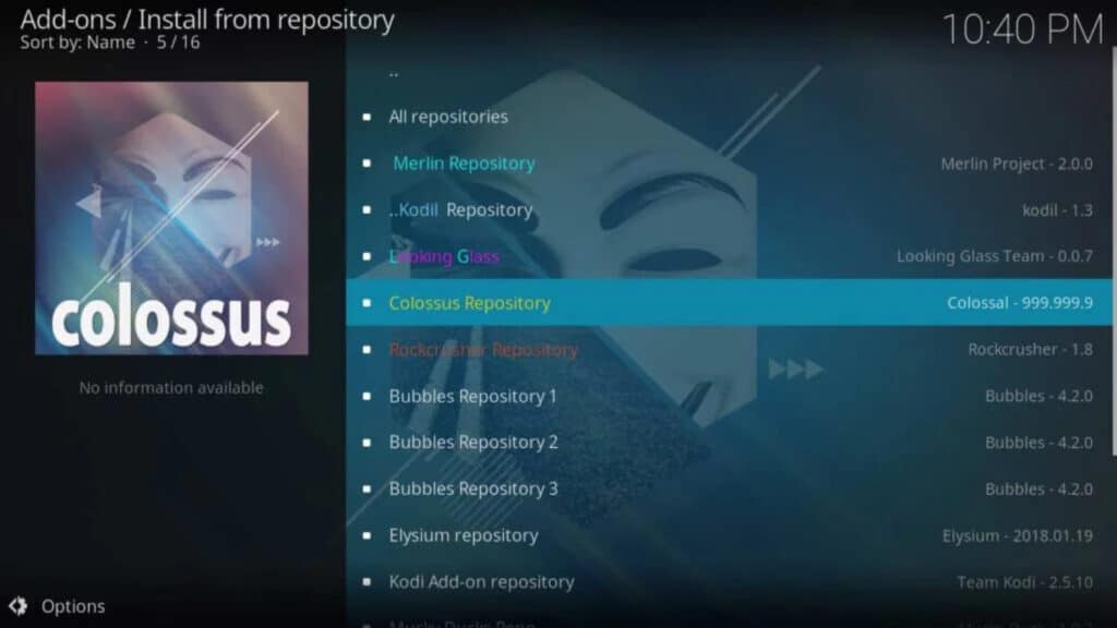 How to Install Colossus on Kodi - A Detailed Guide