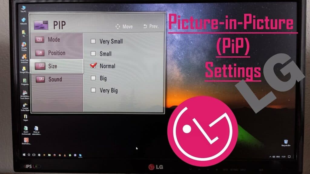 Understanding LG TV's Picture-in-Picture (PIP)